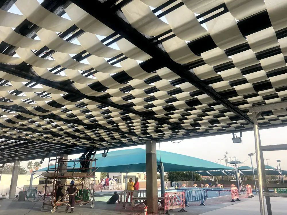 Floating Sail Shades - Serene Shades